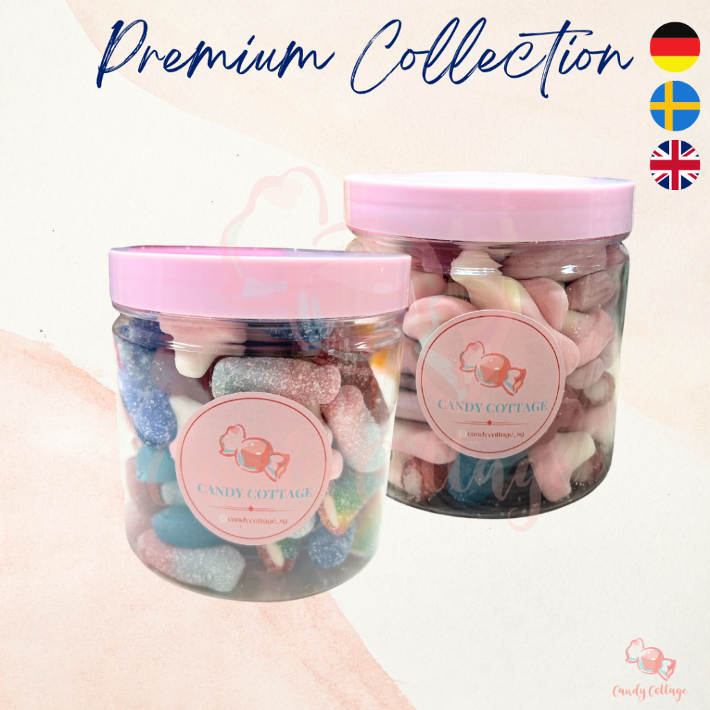 Candy Cottage x Premium Bottle - Swedish Candy, UK Candy, Pinacolada ...