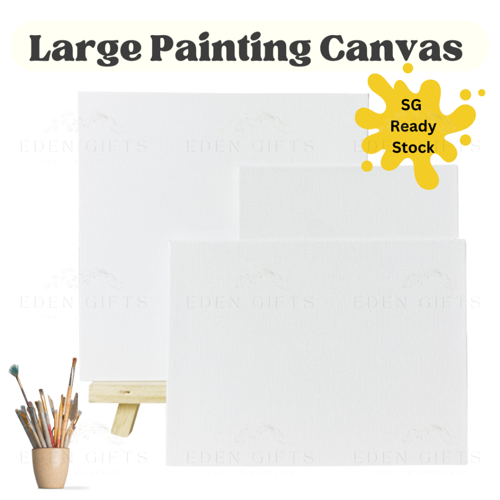 Canvas Board Painting Large Size DIY Wall Poster Wooden Frame, Cotton ...