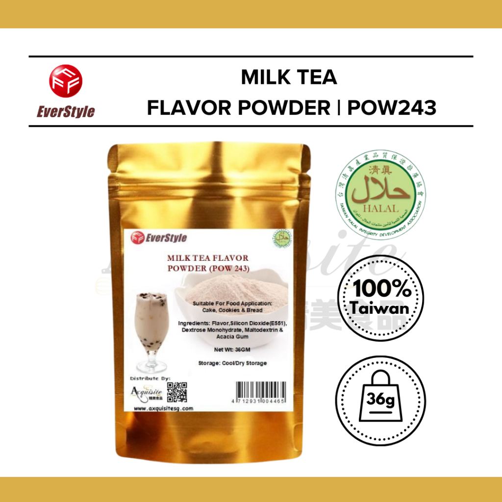 Everstyle Milk Tea Flavor Powder 36g (POW243) | Shopee Singapore