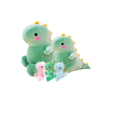 (Shipping from SG) NEW Blushing Dinosaur Stuffed Toy Soft Toy Plushie ...