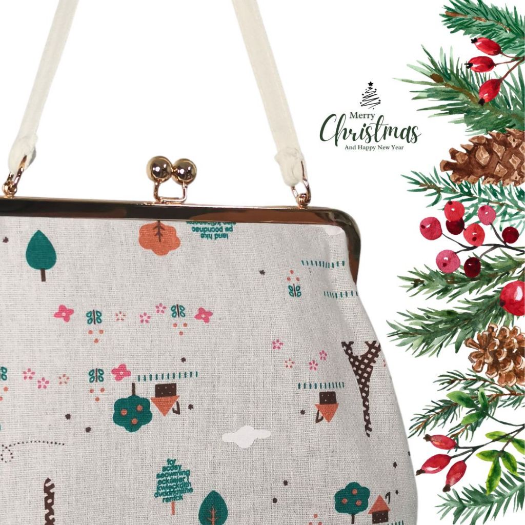 Eiffel Tower - Kiss lock Tote Bag l Shoulder Bag l Local Handmade l ...