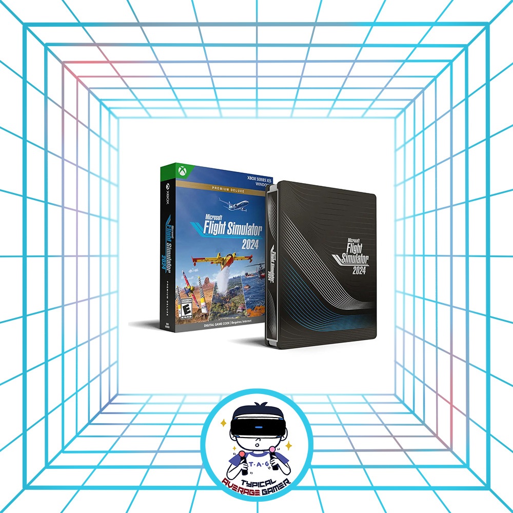 Microsoft Flight Simulator 2024 Premium Deluxe Steelbook Edition (Code ...