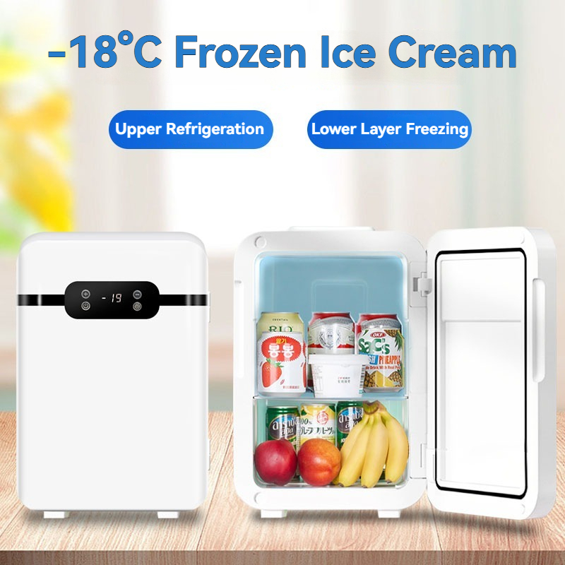26L Mini Refrigerator Portable Small Refrigerator Freezing ...