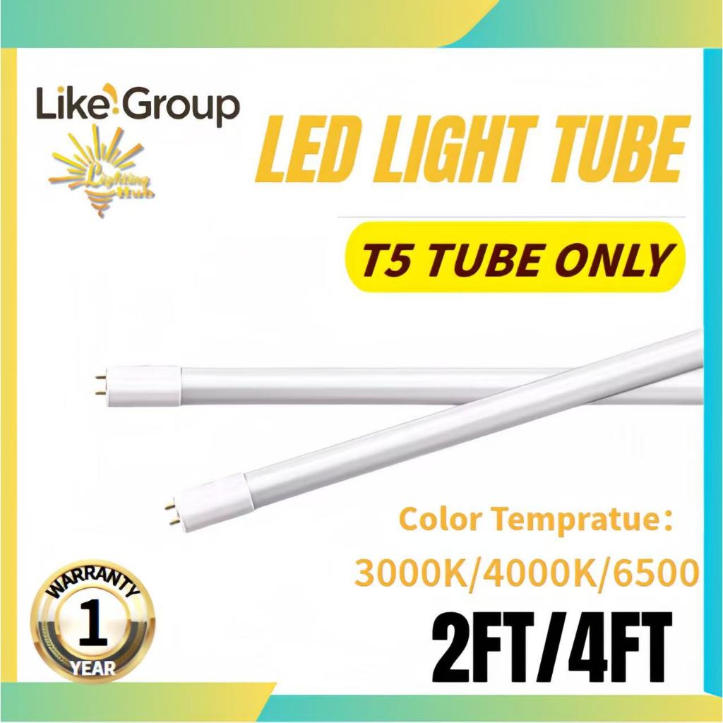 T5 LED TUBE ONLY (Double-ended connection) 8W / 20W (2ft 4ft)/Energy ...