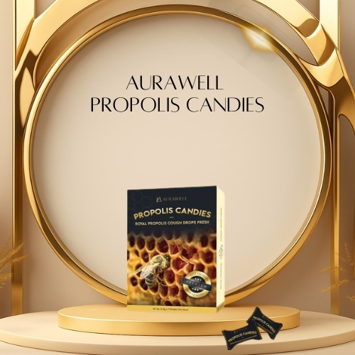 Aurawell Upgraded 5 in 1 Propolis Candy 12pack x 10 boxes (Made in ...