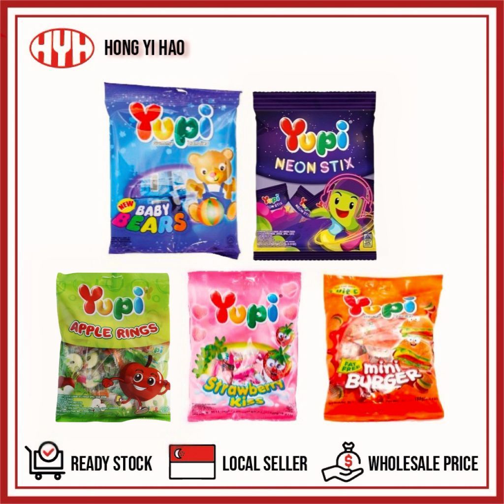 Yupi Big Pack Gummy (110g) | Shopee Singapore