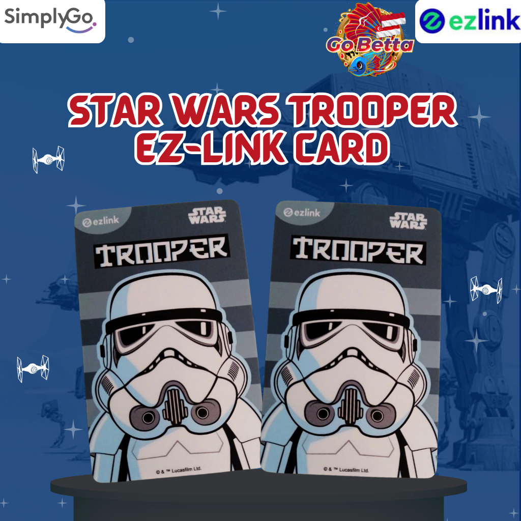 EZ Link Card Star Wars Trooper Edition | Ezlink MRT Card Singapore | Ez ...