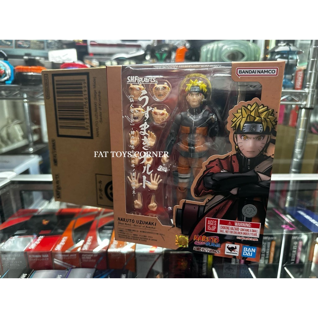 S.H.Figuarts SHF Naruto Uzumaki Sage Mode The Savior of Konoha ...