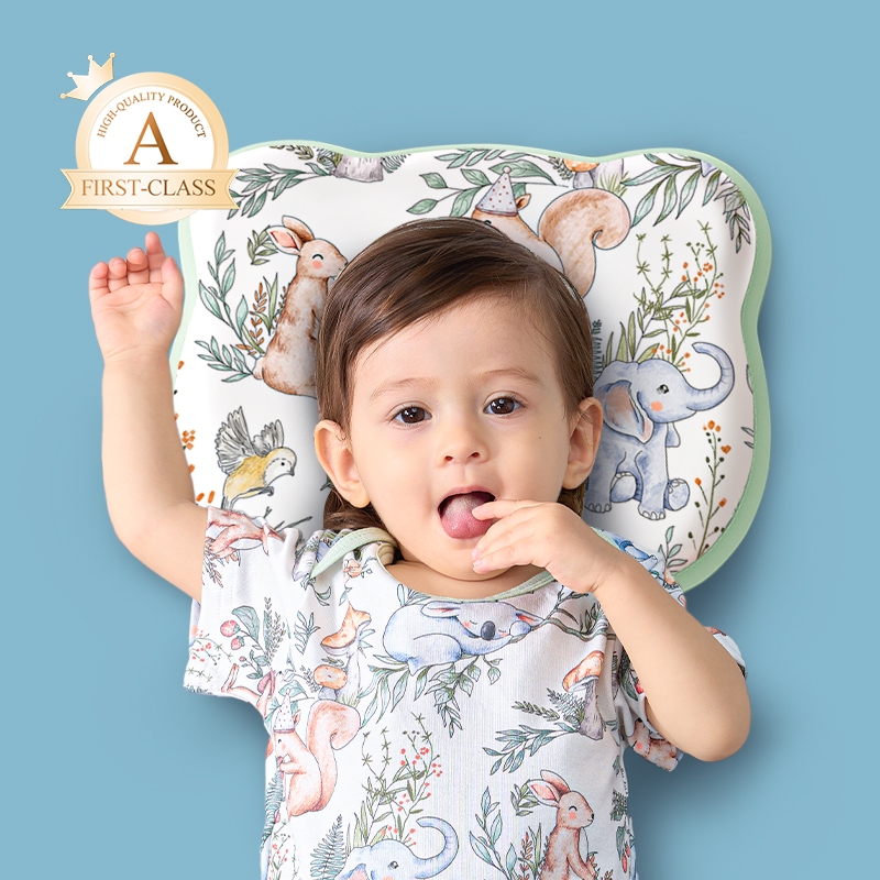 Einmilk Baby Memory Foam Pillows Prevent Flat Head Syndrome for Your ...