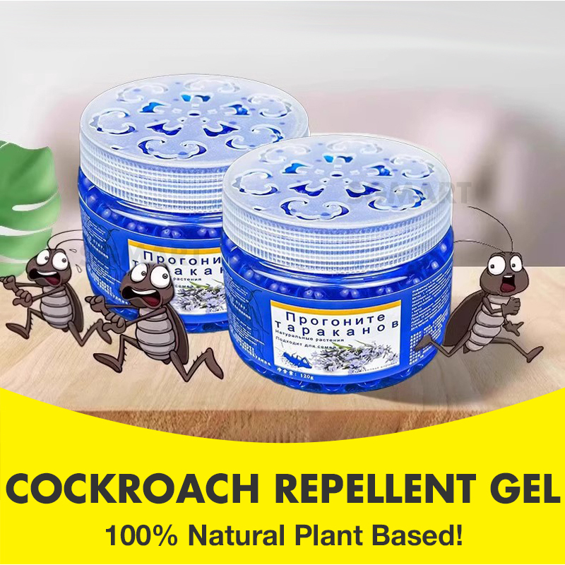 100% Plant Based Cockroach Repellent Gel Indoor Insect Repellent ...