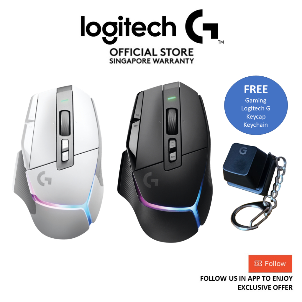 Logitech G502 X PLUS LIGHTSPEED Wireless RGB Gaming Mouse - LIGHTFORCE ...