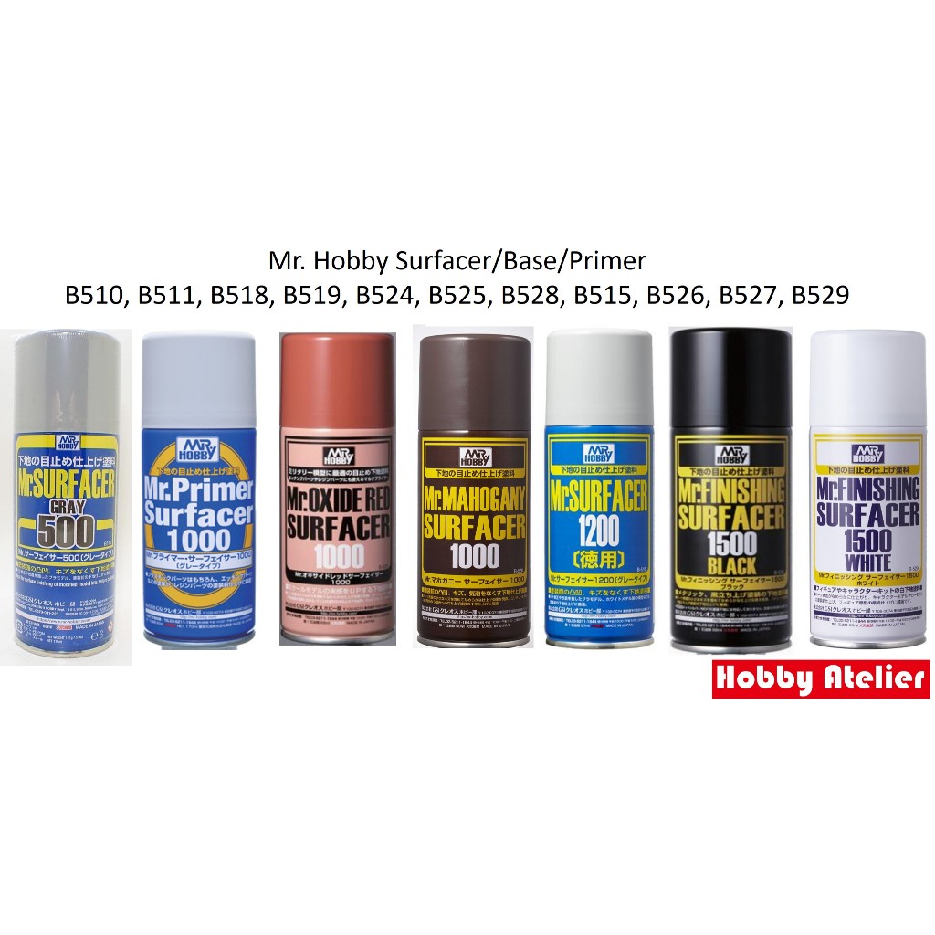 Mr. Hobby Surfacer/Base/Primer for Plastic Model Kits (Warhammer ...