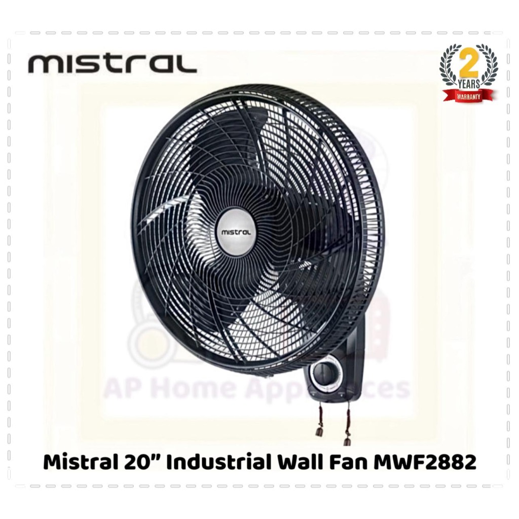 Mistral Power Industrial Wall Fan - MWF2882 MWF 2882 (2 Years Warranty ...