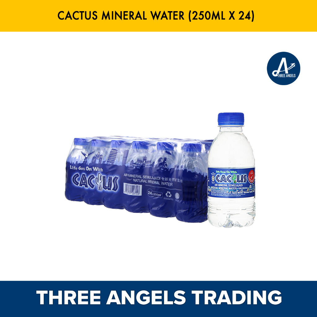 Cactus Mineral Water (250ml x 24) | Shopee Singapore
