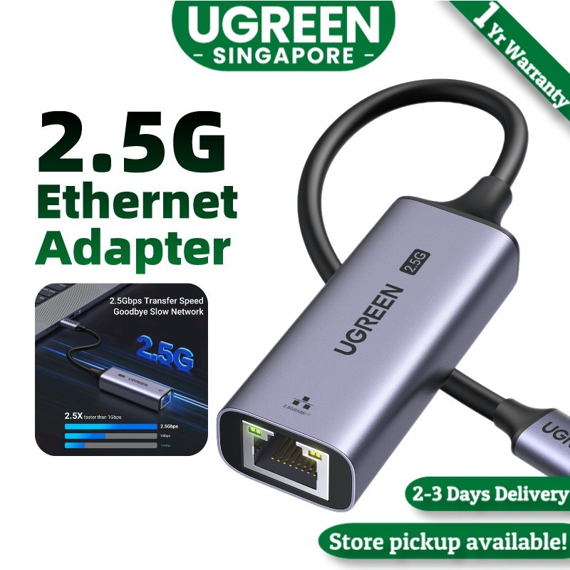 UGREEN USB Ethernet Adapter USB 3.0 Network Card to RJ45 Lan 1000mbps/2 ...