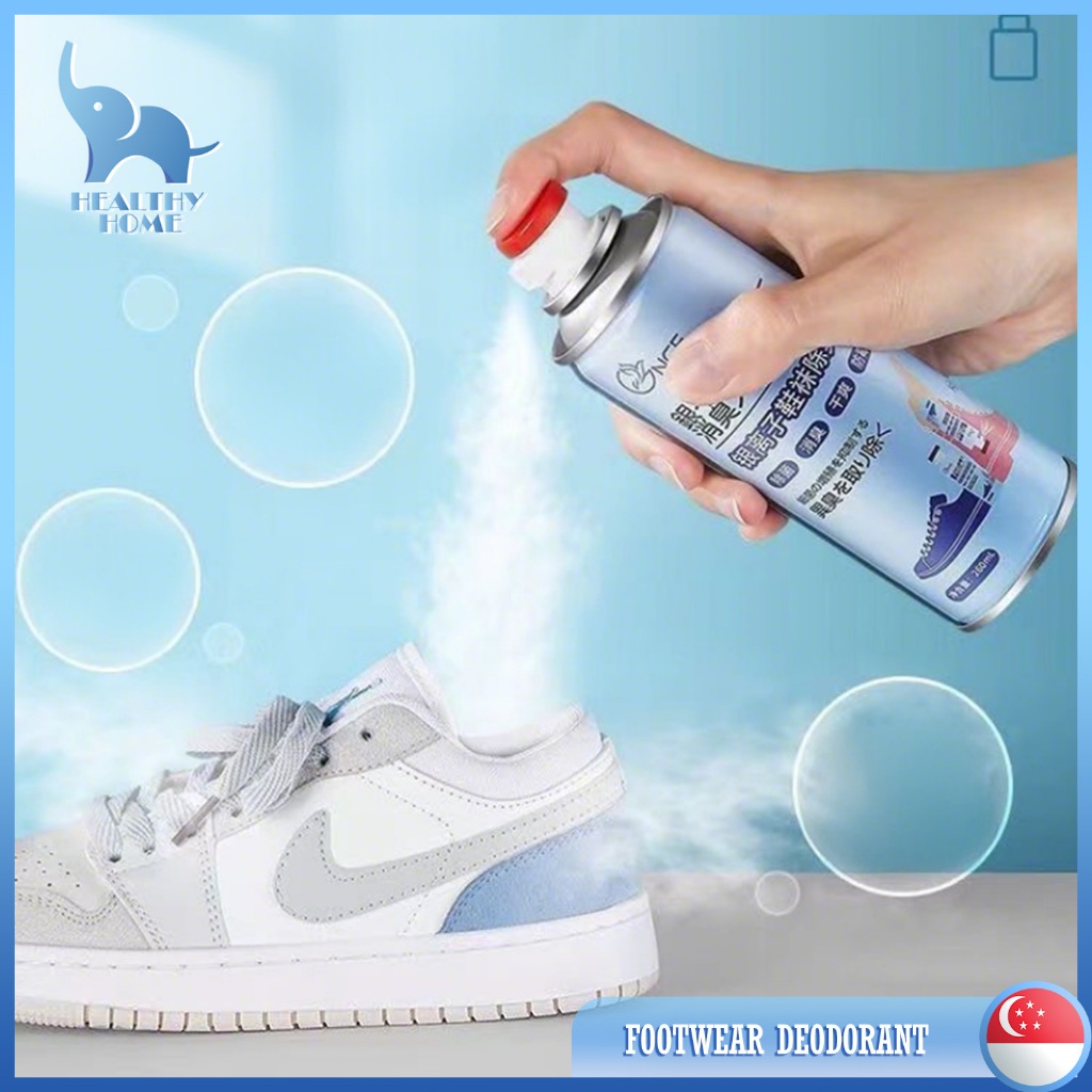 💖SG Stock💖Shoes Deodorizing Spray Nano Silver Ion Disinfectant Air ...