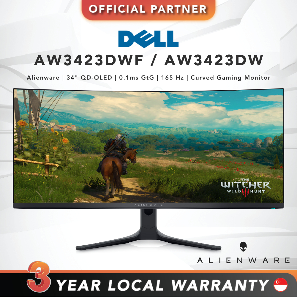 Dell Alienware AW3423DWF / AW3423DW | 34" QD-OLED | 0.1ms GtG | 165 Hz ...
