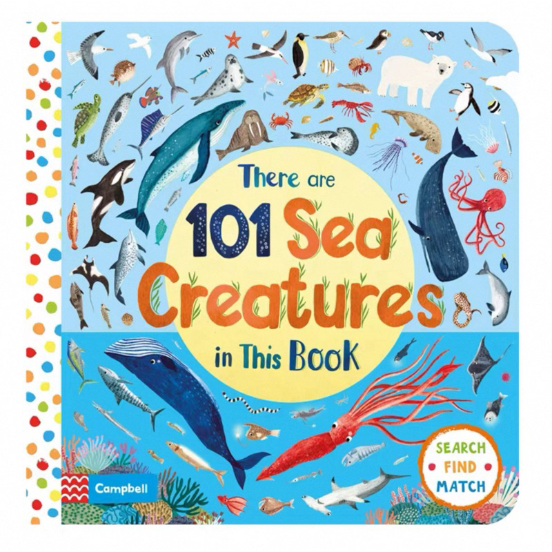Campbell: There Are 101 Sea Creatures (slight defect book spine ...