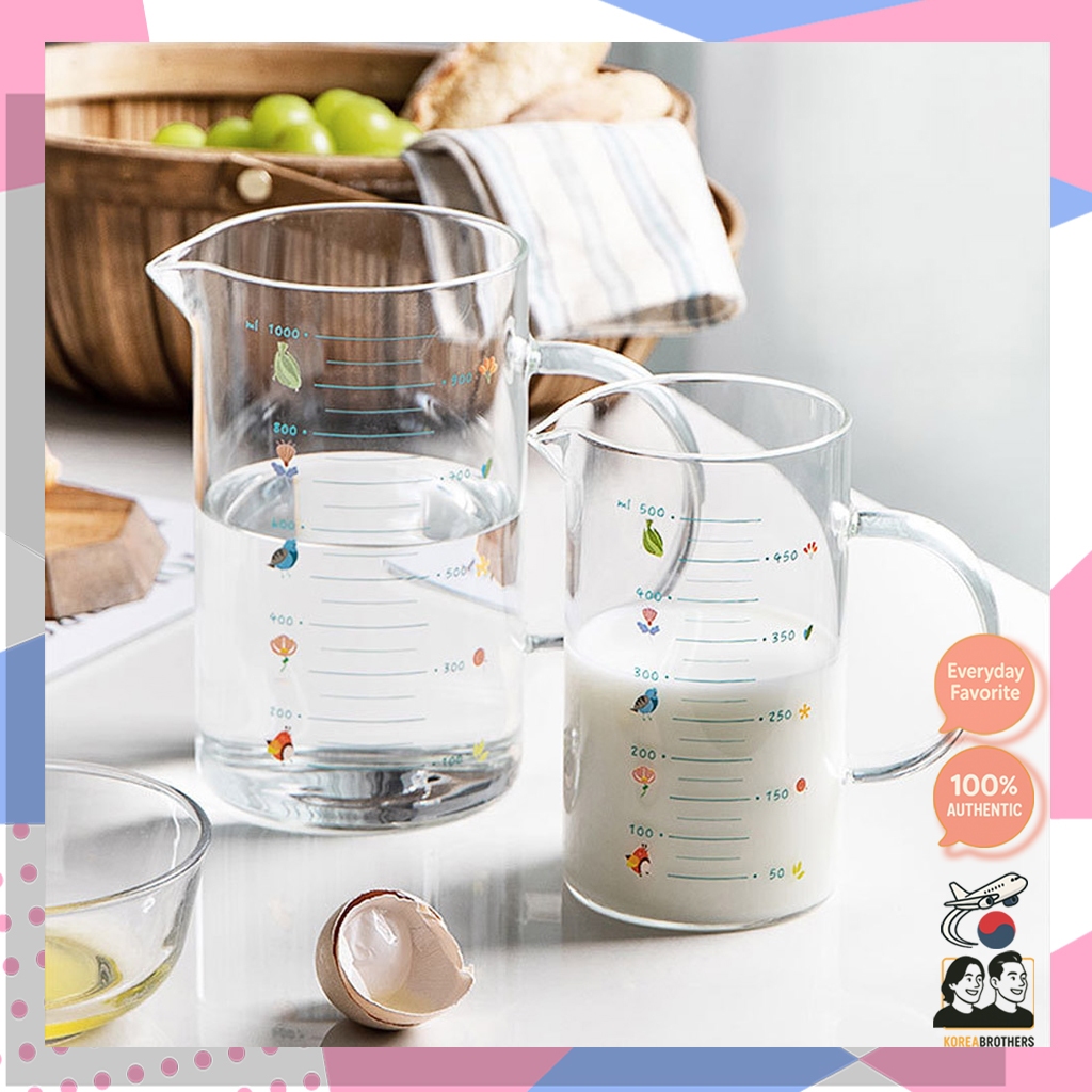 Better Buys / Heat-Resistant Measuring Cup 500ml 1000ml / Coffee Server ...
