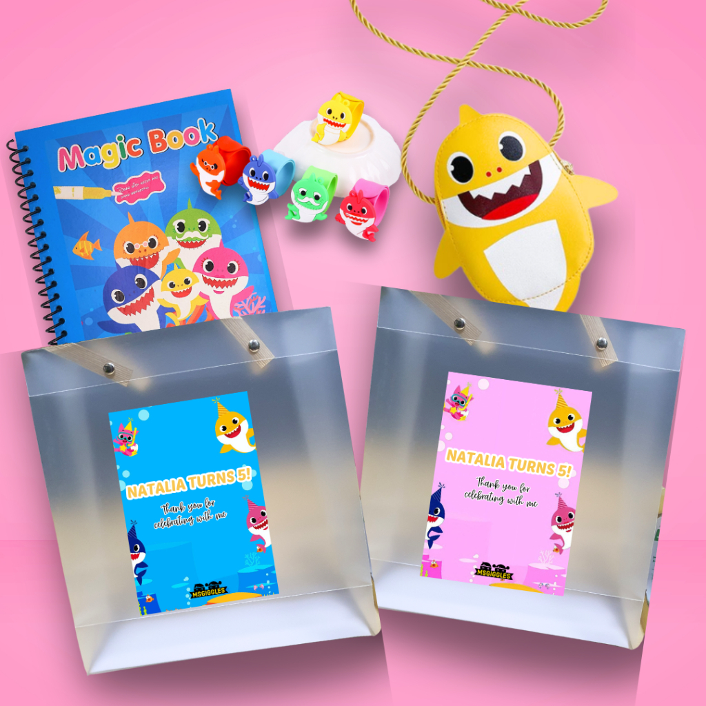 Baby Shark Goodie Bag Bundle for Kids Birthday Party | Shopee Singapore