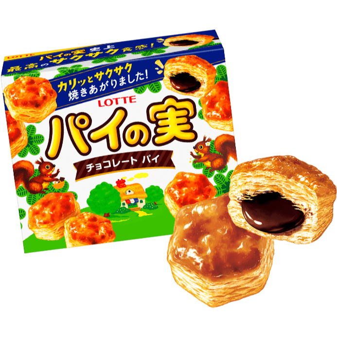 Lotte Pie no Mi 73g x 6 boxes【Direct from japan】 | Shopee Singapore