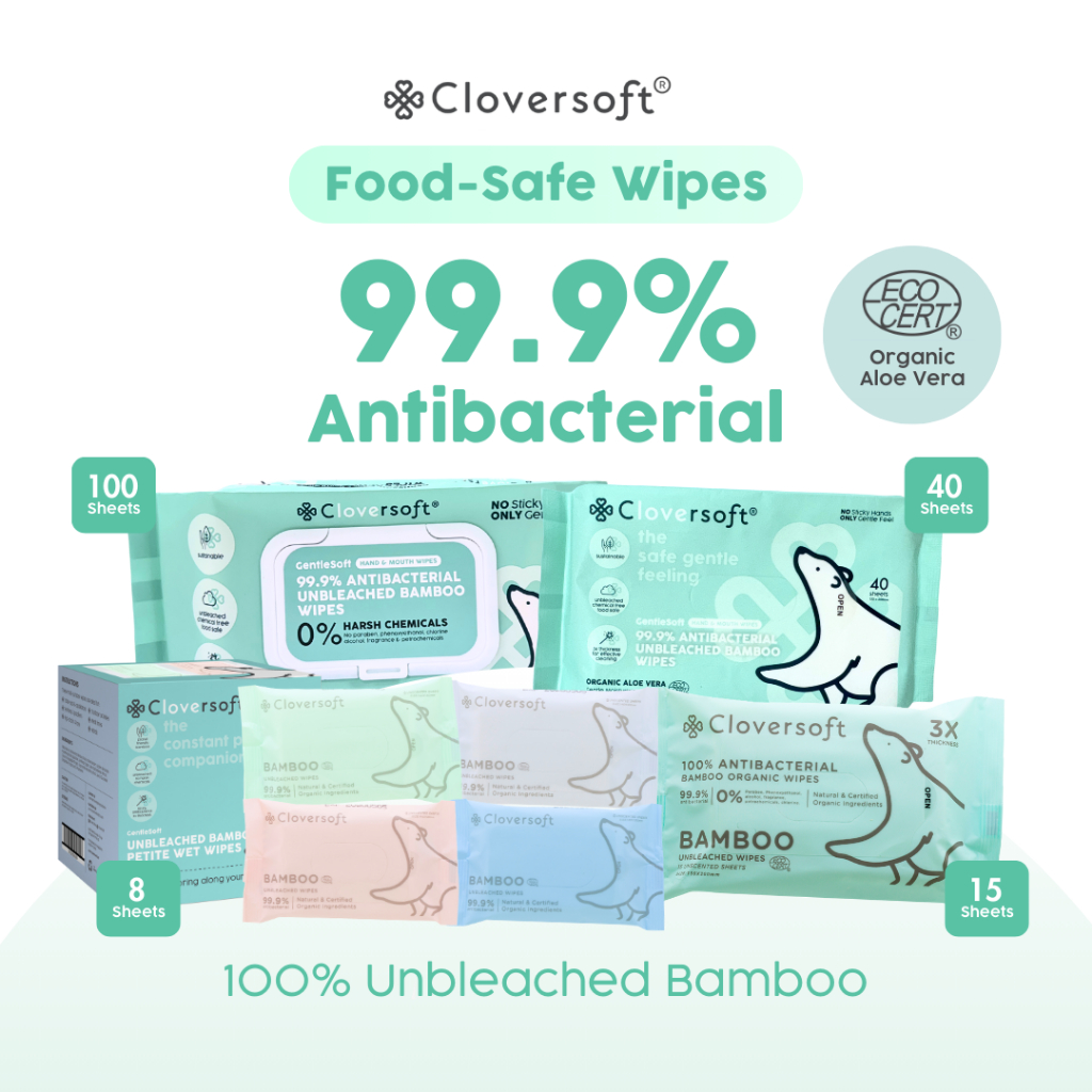 [Trial Bundles] Cloversoft Plant-Based Unbleached Bamboo 99.9% ...
