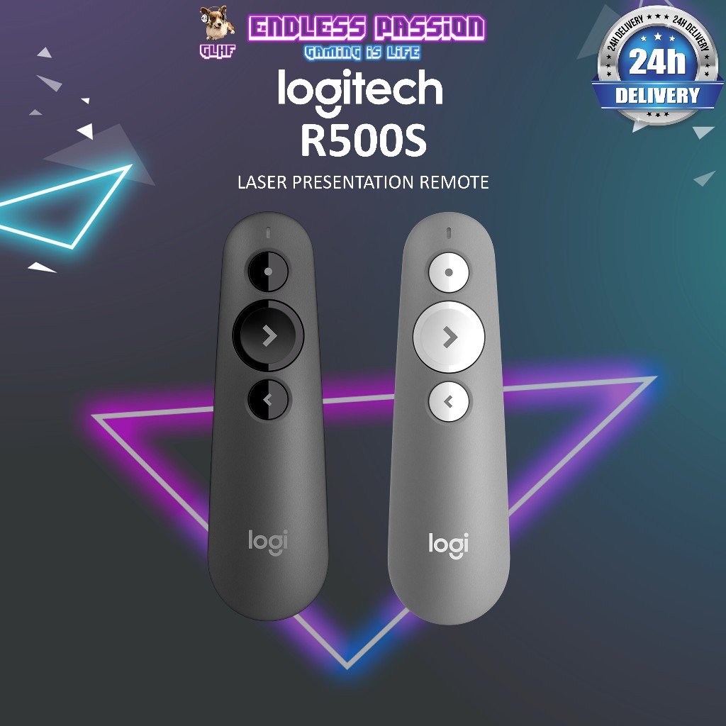 Logitech R500s Laser Presentation | Shopee Singapore