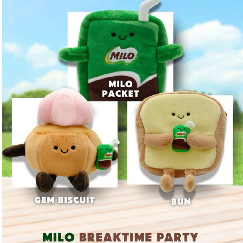 Milo Plushie and Duffel Bag Milo Promo 2025 75th Anniversary | Shopee ...