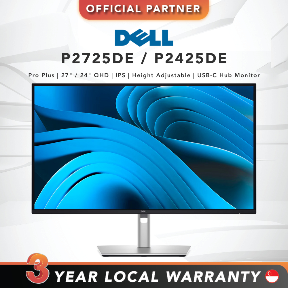 [FAST SHIP] Dell Pro Plus P2725DE / P2425DE | 27" / 24" QHD | IPS ...