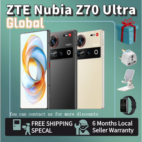 [Global] ZTE Nubia Z70 Ultra dual sim 5G Phone Snapdragon 8 Gen 3 local ...