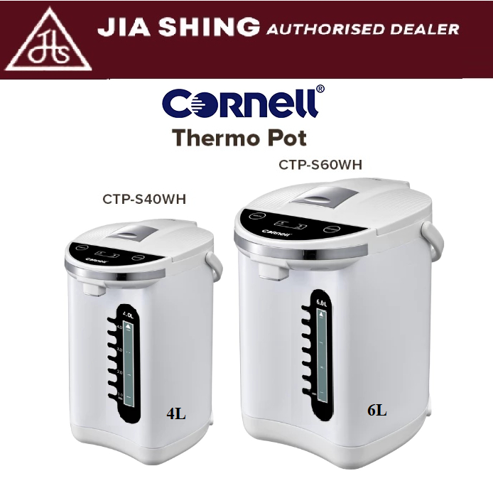 Cornell Thermo Pot Electric Water Boiler Airpot 4L 6L (2 way Dispensing ...