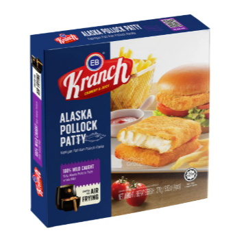 EB Kranch Alaskan Pollock Patty 270g 4 pieces/pkt | Shopee Singapore
