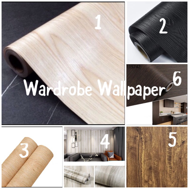 3m Wood Grain Wallpaper Self Adhesive Wood Wallpaper Sticker Durable ...