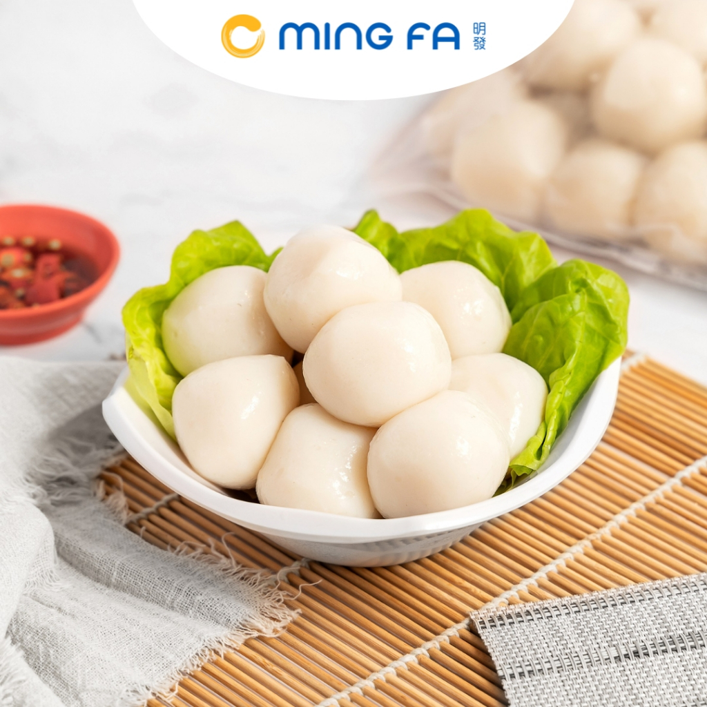 [MING FA] Fresh Jumbo Fishballs - 10pcs [100% No Starch Great in Soup ...