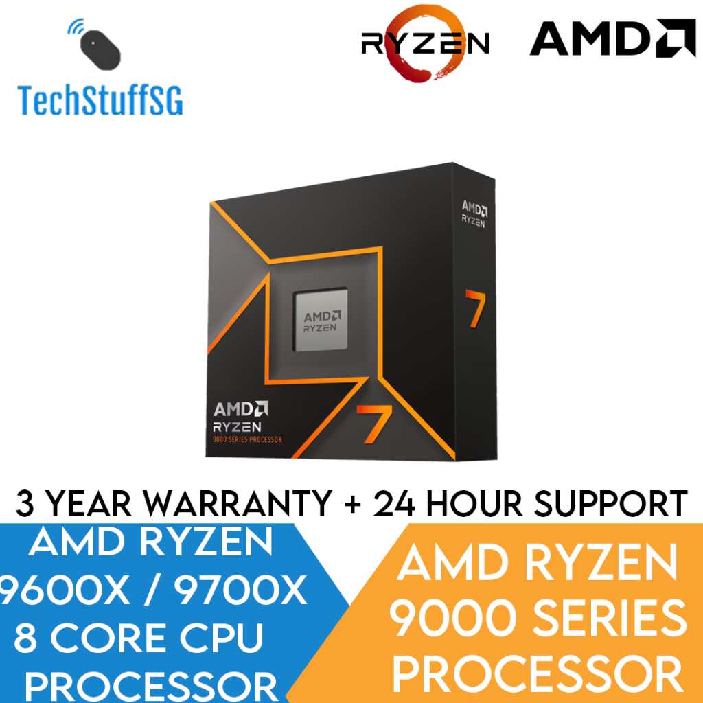 AMD Ryzen 9000 CPUs – 9700X, 9600X, 9900X, 9950X, 9800X3D | High-Performance Zen 5 Processors ...