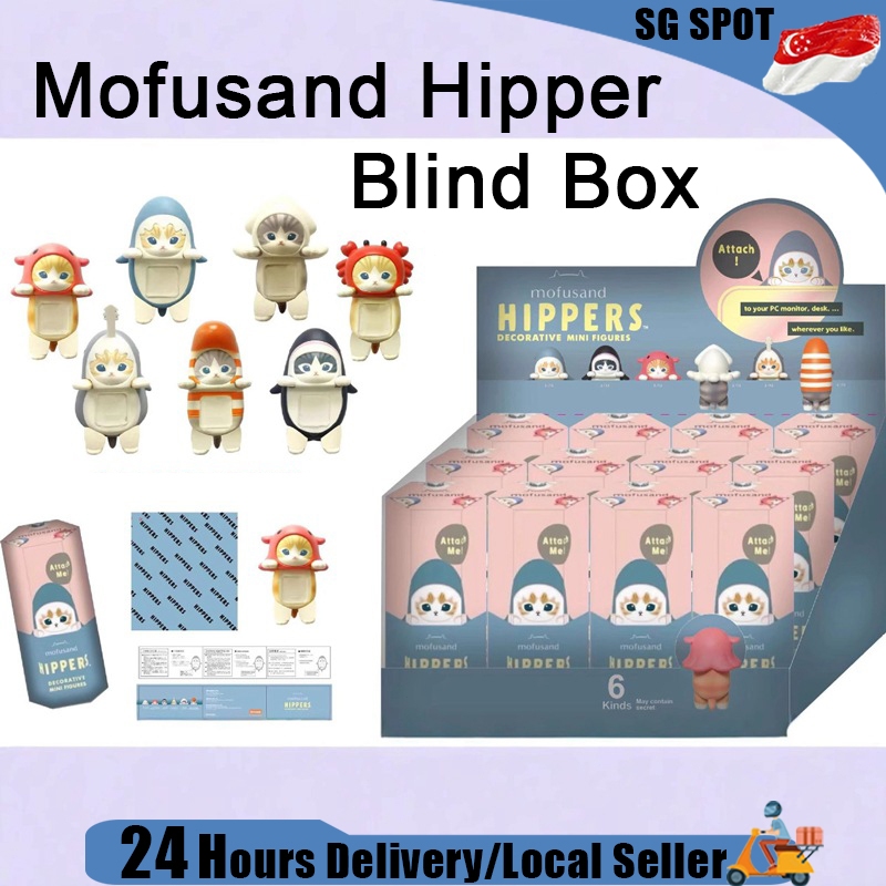 [😀SG Ready Stock]Mofusand Hipper Blind Box Cute Toy Office/Car ...