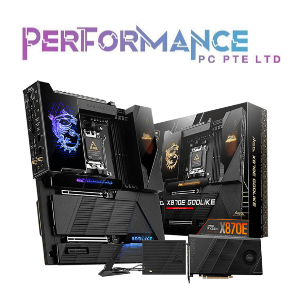 MSI MEG X870E X 870E X 870 E GODLIKE AM5 E-ATX Gaming Mobo Motherboard ...