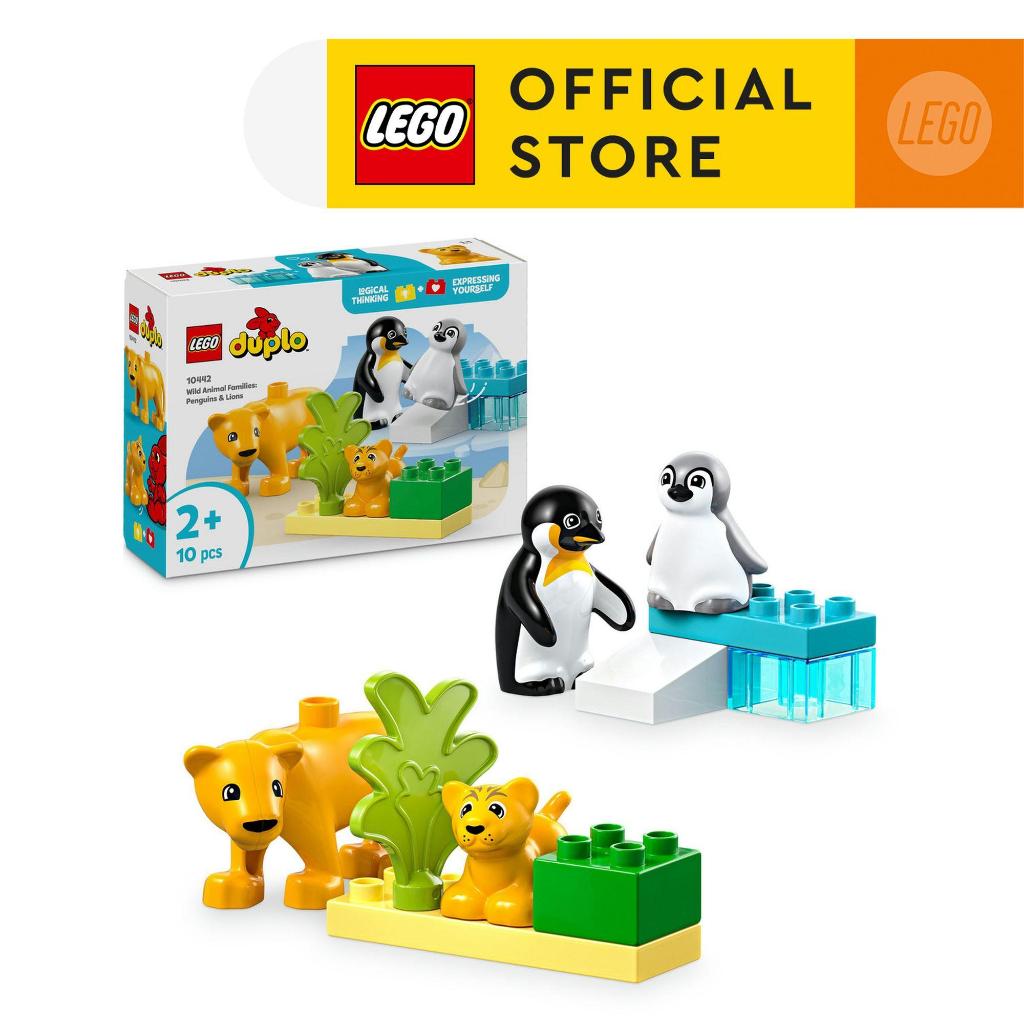 LEGO DUPLO Town 10442 Wild Animal Families: Penguins & Lions (10 Pieces ...