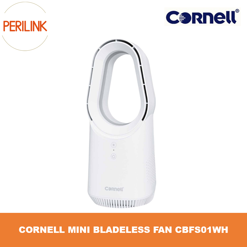 Cornell Mini Bladeless Fan with Ambient Light CBFS01WH | Shopee Singapore