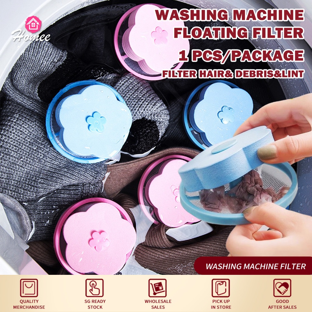 🚚SG SALES🚚New Washing Machine Float Filter Bag Ball Floating Clean ...