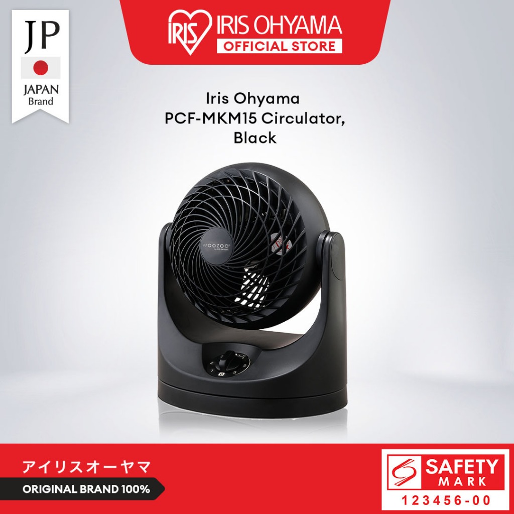 IRIS OHYAMA (PCF-MKM15) 5" Circulator Fan | Shopee Singapore