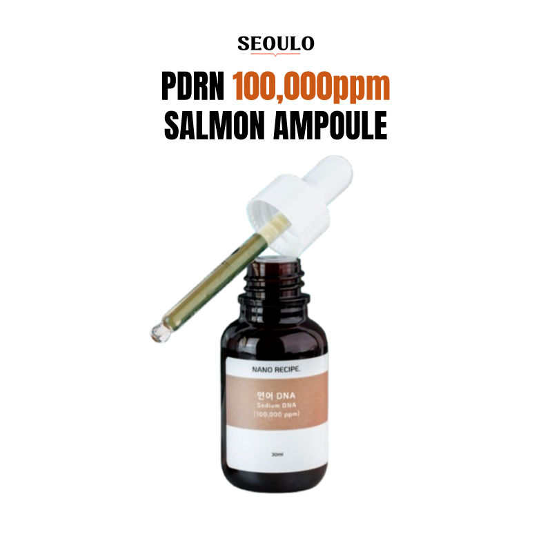 [NANO RECIPE]PDRN Salmon Ampoule 10ml - 100,000ppm, Whitening, Moisture ...