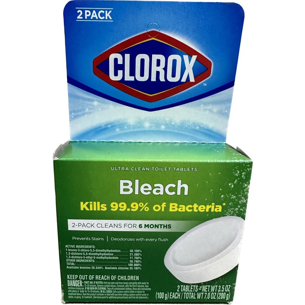 Clorox Automatic Toilet Bowl Cleaner Bleach Block, 2s | Shopee Singapore