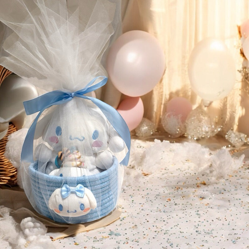 [SG Fast Delivery] Squishmallow Cinnamoroll Plush Toy Gift Set ...