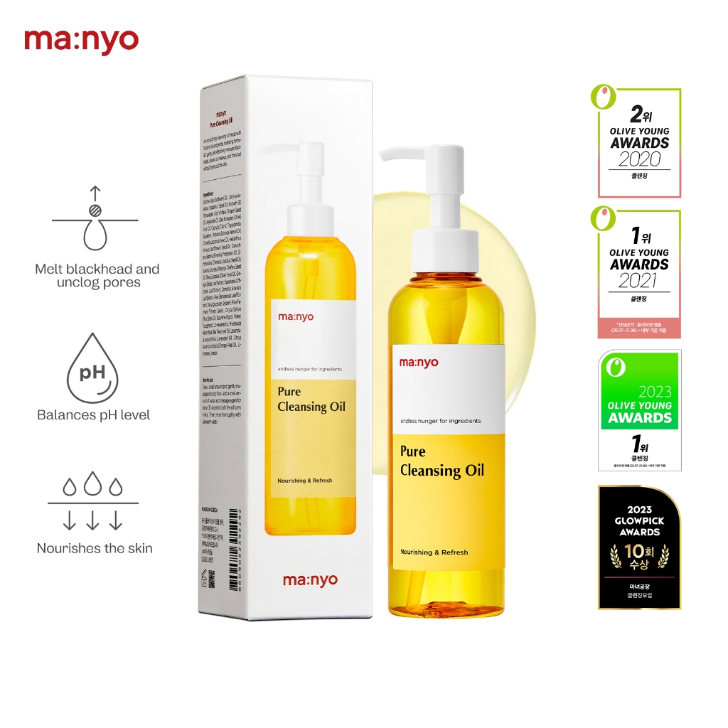ma:nyo [Manyo Factory] Pure Cleansing Oil, 200ml, *BEST SELLER ...