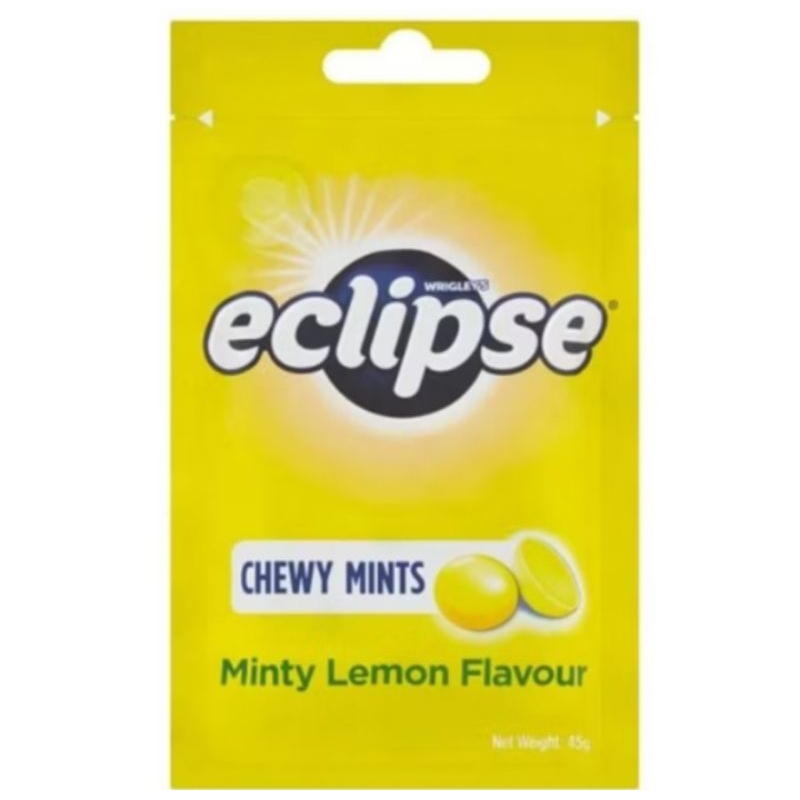 Wrigley's Eclipse chewy mint minty lemon 45g | Shopee Singapore