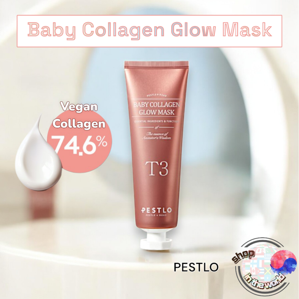 PESTLO T3 Baby Collagen Glow Mask 70ml | Shopee Singapore