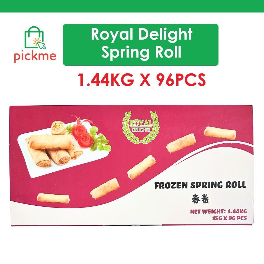 Royal Delights Vegetable Cocktail Spring Roll 1.44kg - Frozen | Shopee ...