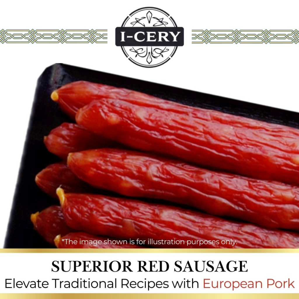 I-Cery - Superior Red Sausage with European Pork 腊肠 (Chinese Sausage ...