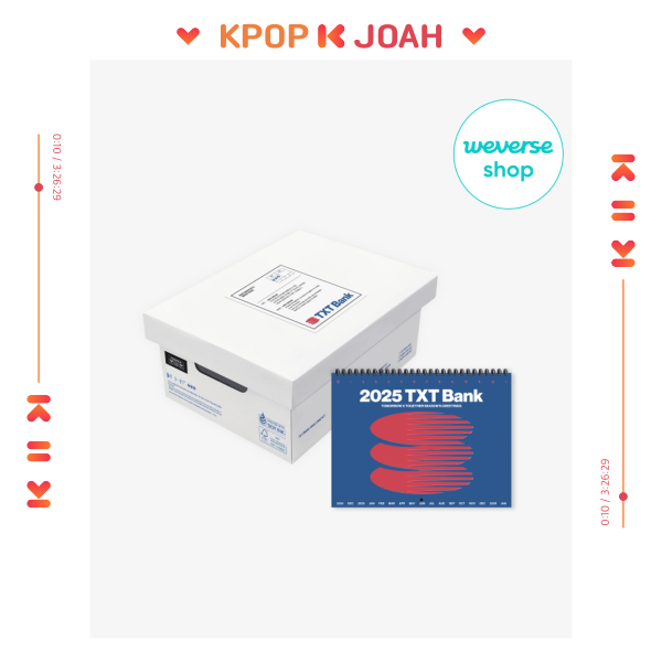 [POB] TOMORROW X TOGETHER (TXT) [TXT BANK] 2025 SEASON'S GREETINGS ...